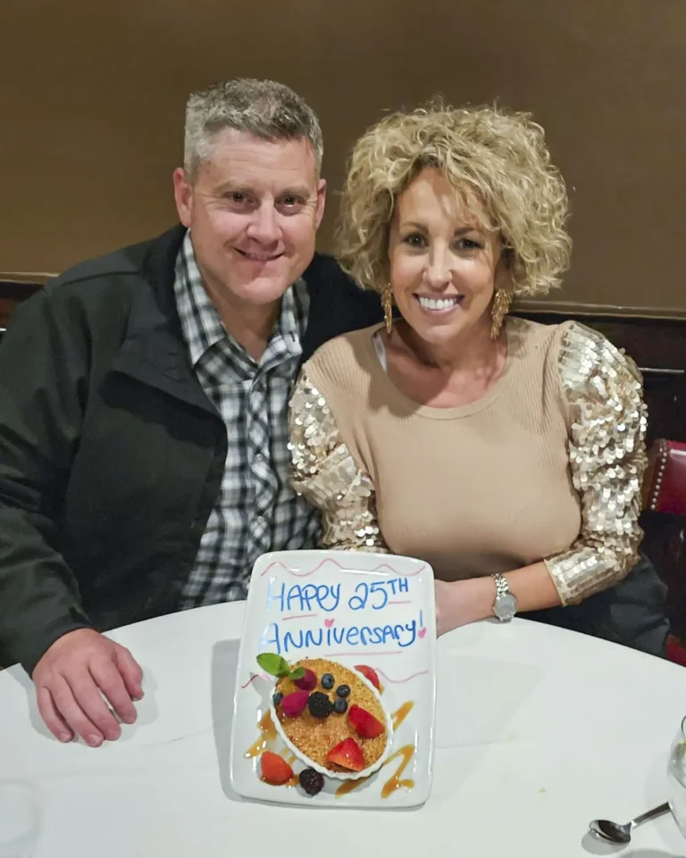 Doziers celebrate 25 years of marriage with relationship that started ...