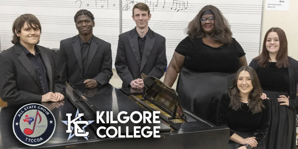 Six Kilgore College Choir members selected for TTCCDA All-State Choir ...