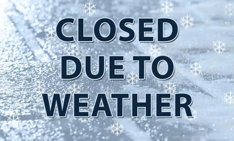 Inclement weather store